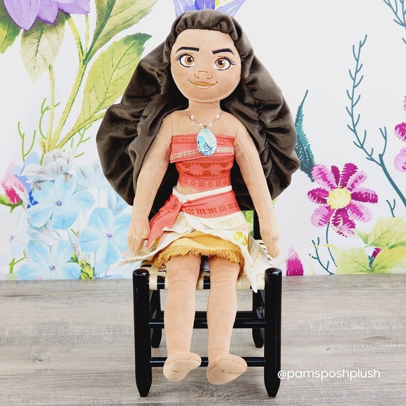 Disney | Toys | Disney Store Exclusive Princess Moana Plush 2 Stuffed ...